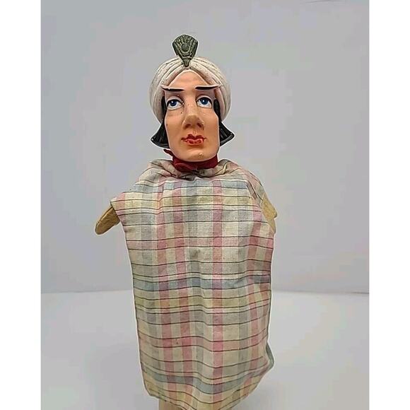 Unbranded | Toys | Vintage Folk Art Handmade Puppet Man King Prince ...